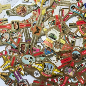 Cigar Labels / 12 Vintage Original Cigar Labels European Cigars Brands ...