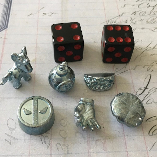 Metal Game Tokens - Etsy