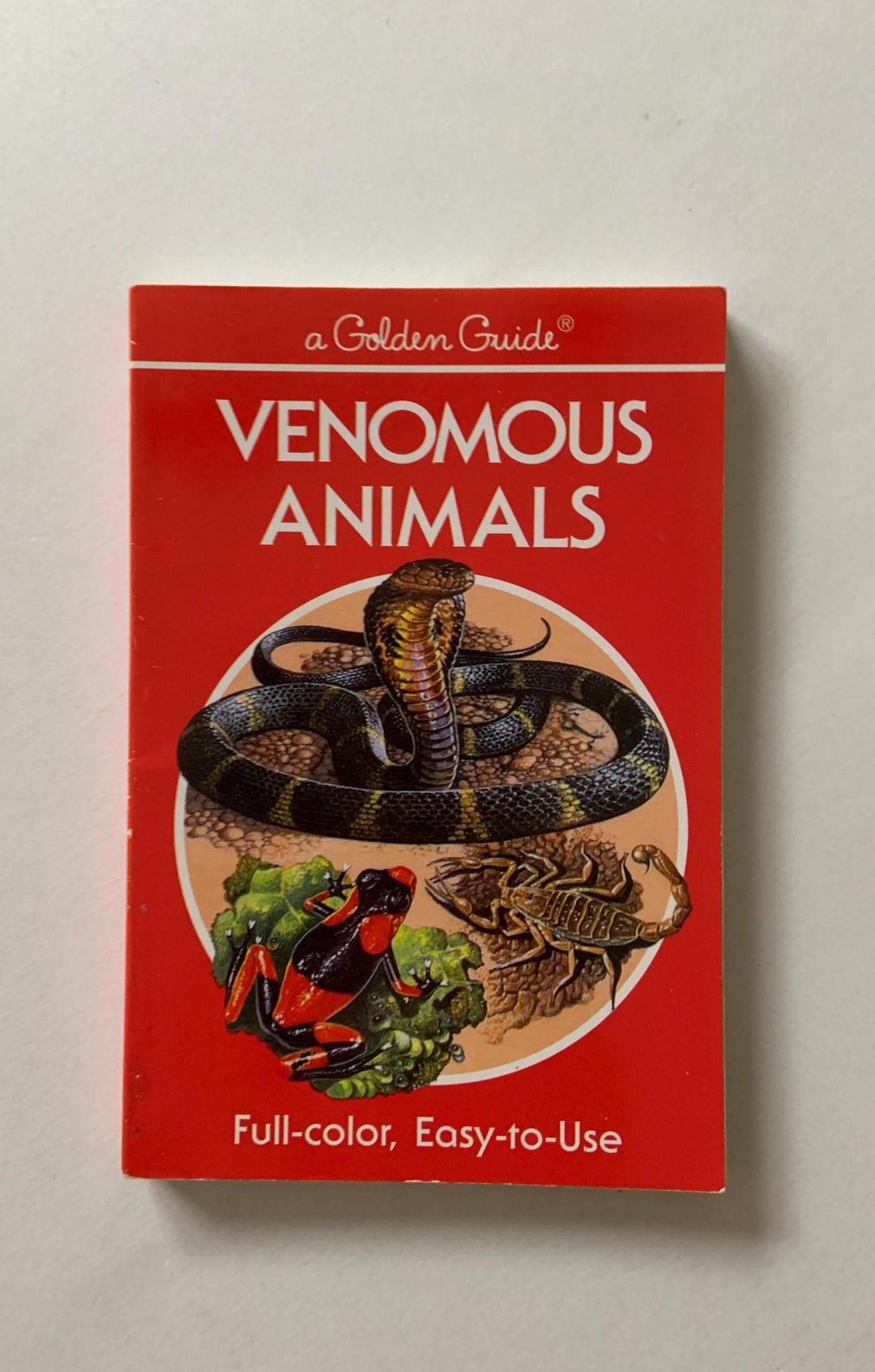 Venomous Animals / Vintage Golden Guide VENOMOUS ANIMALS in Full Color ...
