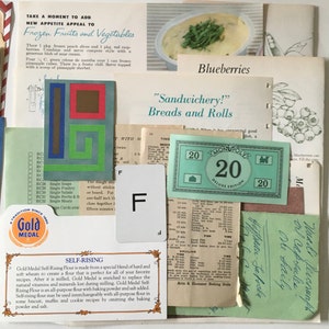 Kitchen Scrap Pack / 50 Pc. Kitchen Scrap Pack Great Ephemera for Mixed ...