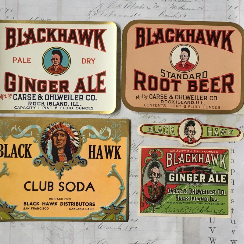 Vintage Soda Labels - Etsy
