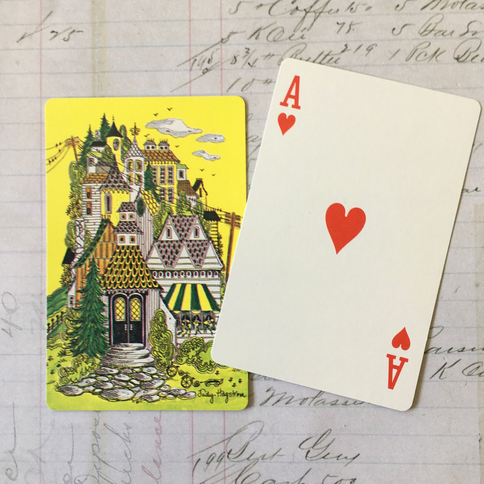 Victorian Swap Cards / 2 Vintage Swap Cards Victorian Houses - Etsy