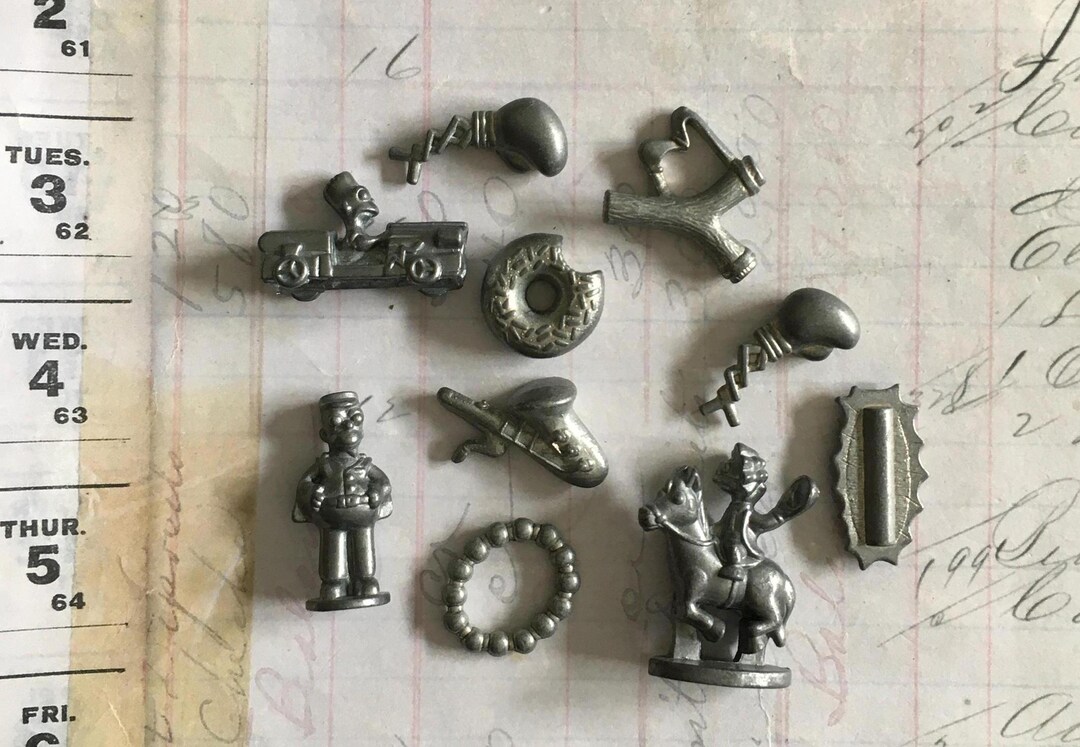 Simpsons Tokens / 10 Monopoly & Clue Game Tokens the Simpsons Edition ...