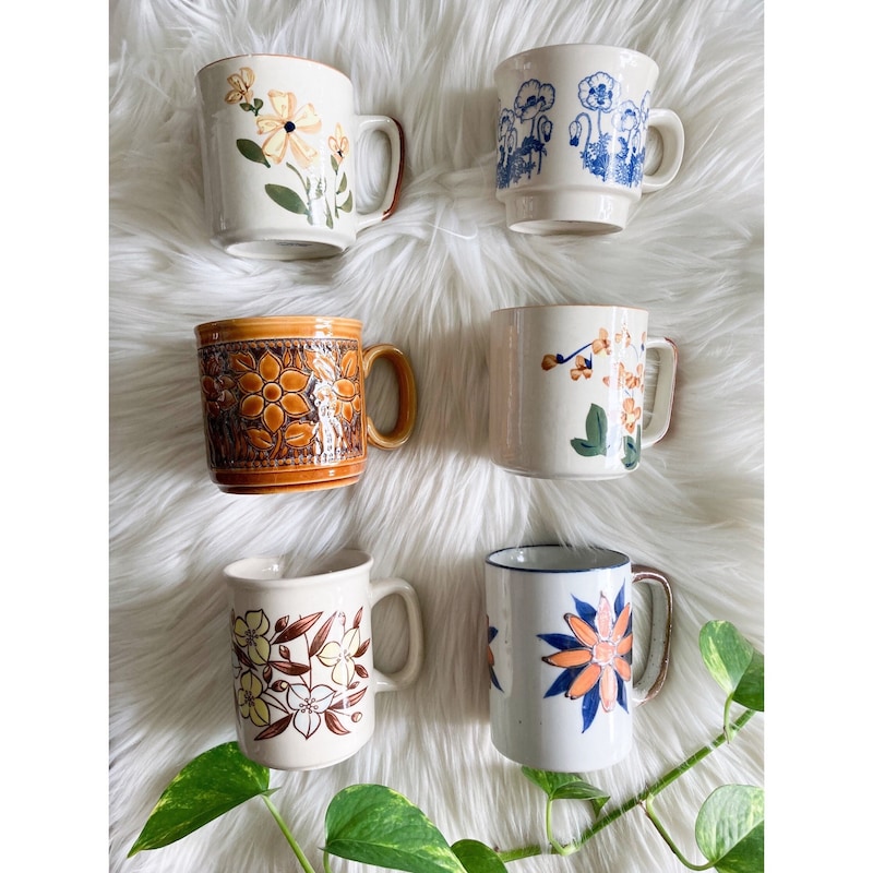 Vintage Ceramic Mugs - Etsy