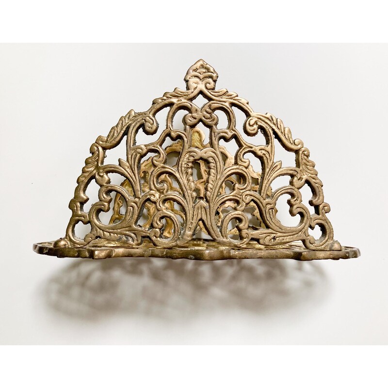 Brass Letter Holder - Etsy