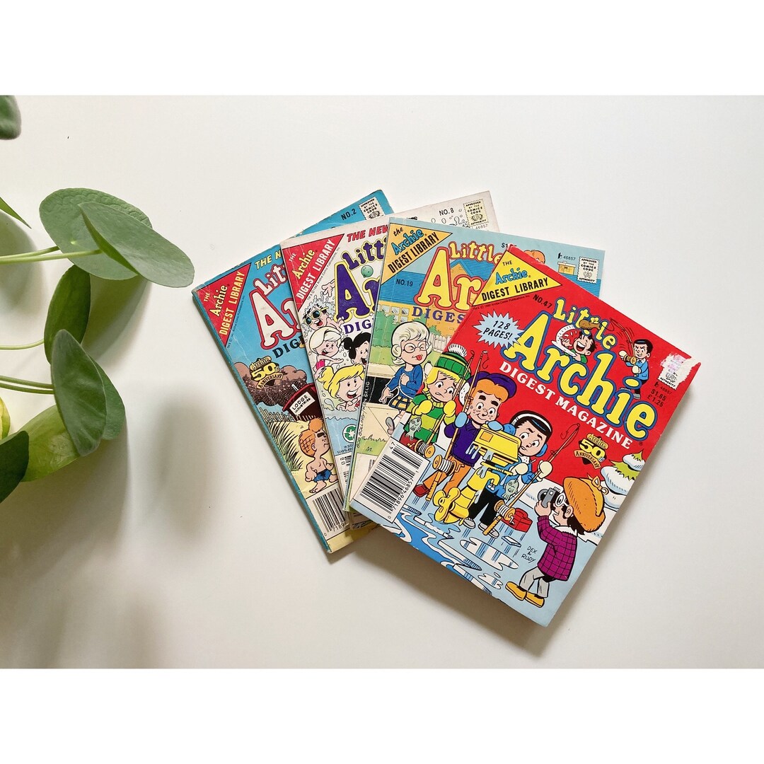 Vintage Little Archie Comics, Set of 4 Comics, Bundle of Archie's ...