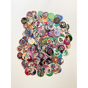 Vintage Pog Set, Random Pogs, Pogman, 90s Pogs, Collectible Pogs, Pog ...