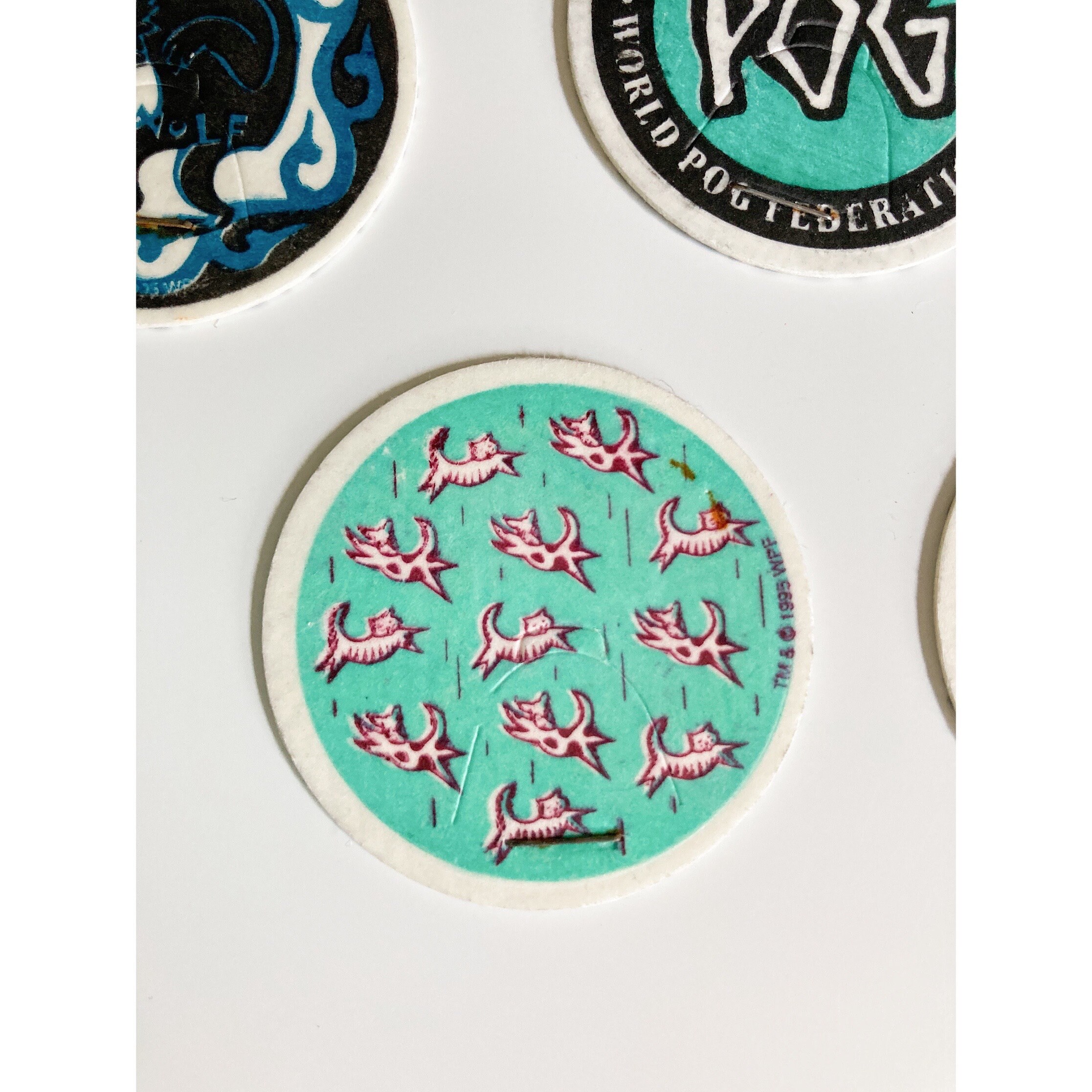 Set of 25 POGS, World Federation POGS, Canada Games Pogs, Vintage Pogs ...