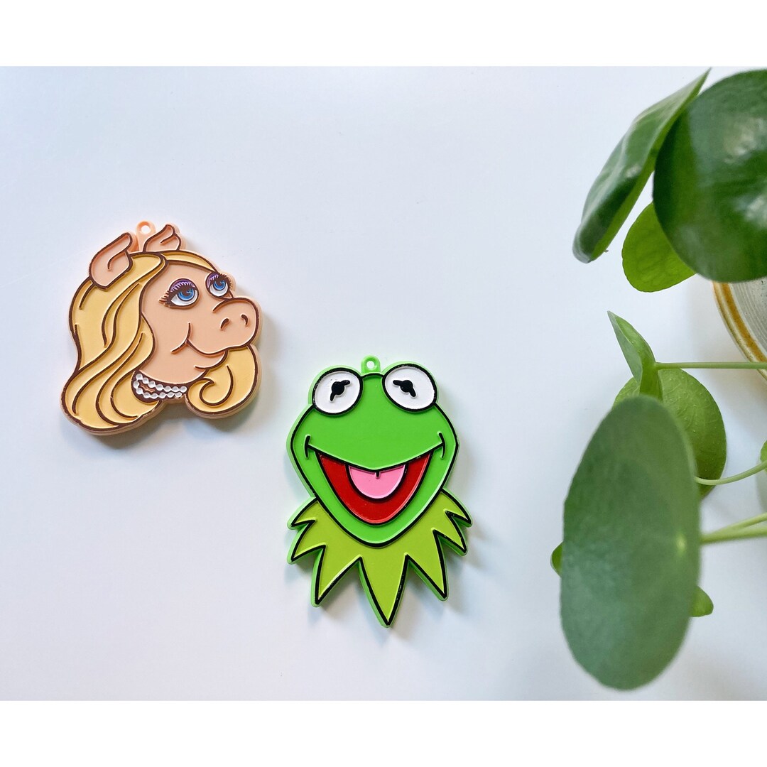 Vintage Miss Piggy and Kermit Cookie Cutter Set, Vintage Hallmark ...