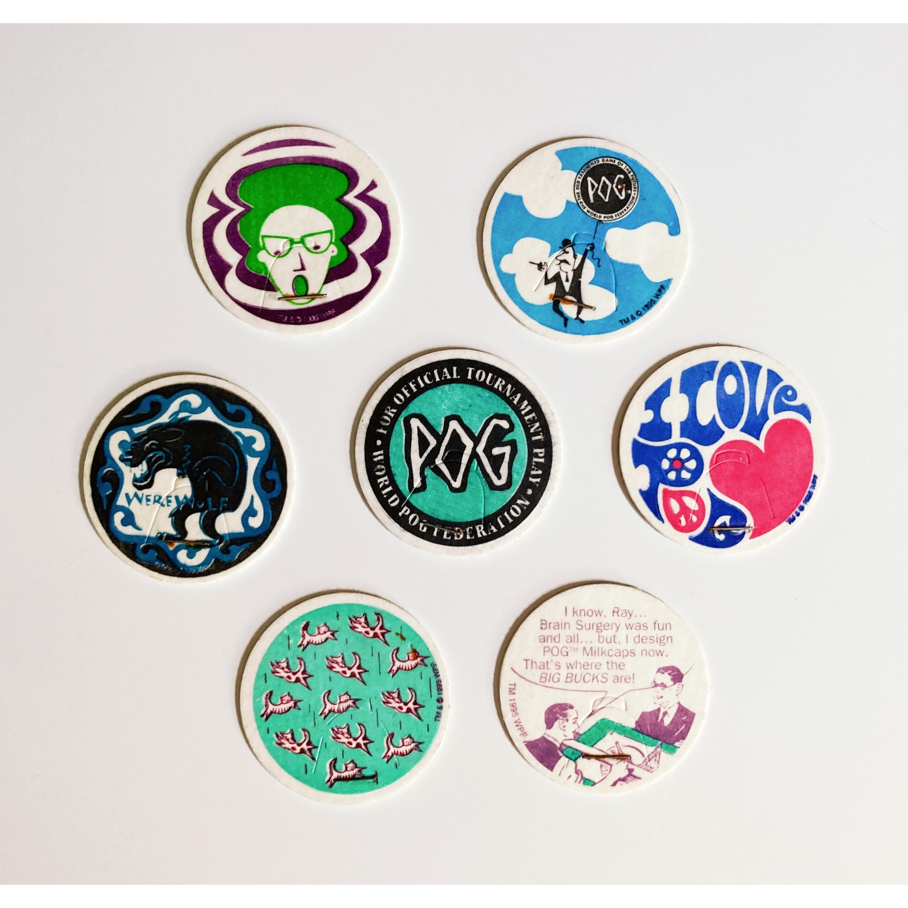 Vintage Canada Games Pogs, Set of 20, Vintage POGS, 90s Pogs, Collectible Pogs, Pog Bundle, 90s ...