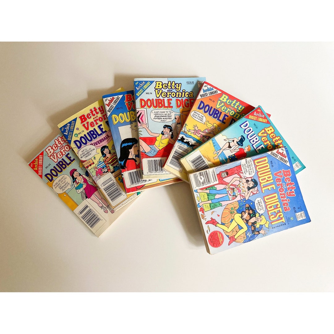 Vintage Betty and Veronica Comics, Double Digest, Archie Comics, Betty ...