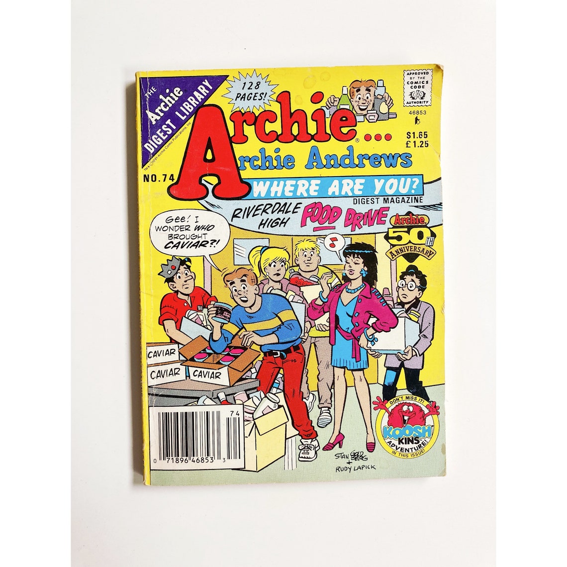 Vintage Archie's Double Digest, Vintage Archie Comics, Archie and ...