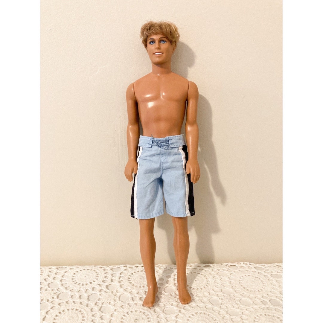 Vintage Surfer Ken Doll, California Ken Doll, Mattel Indonesia, Cali ...