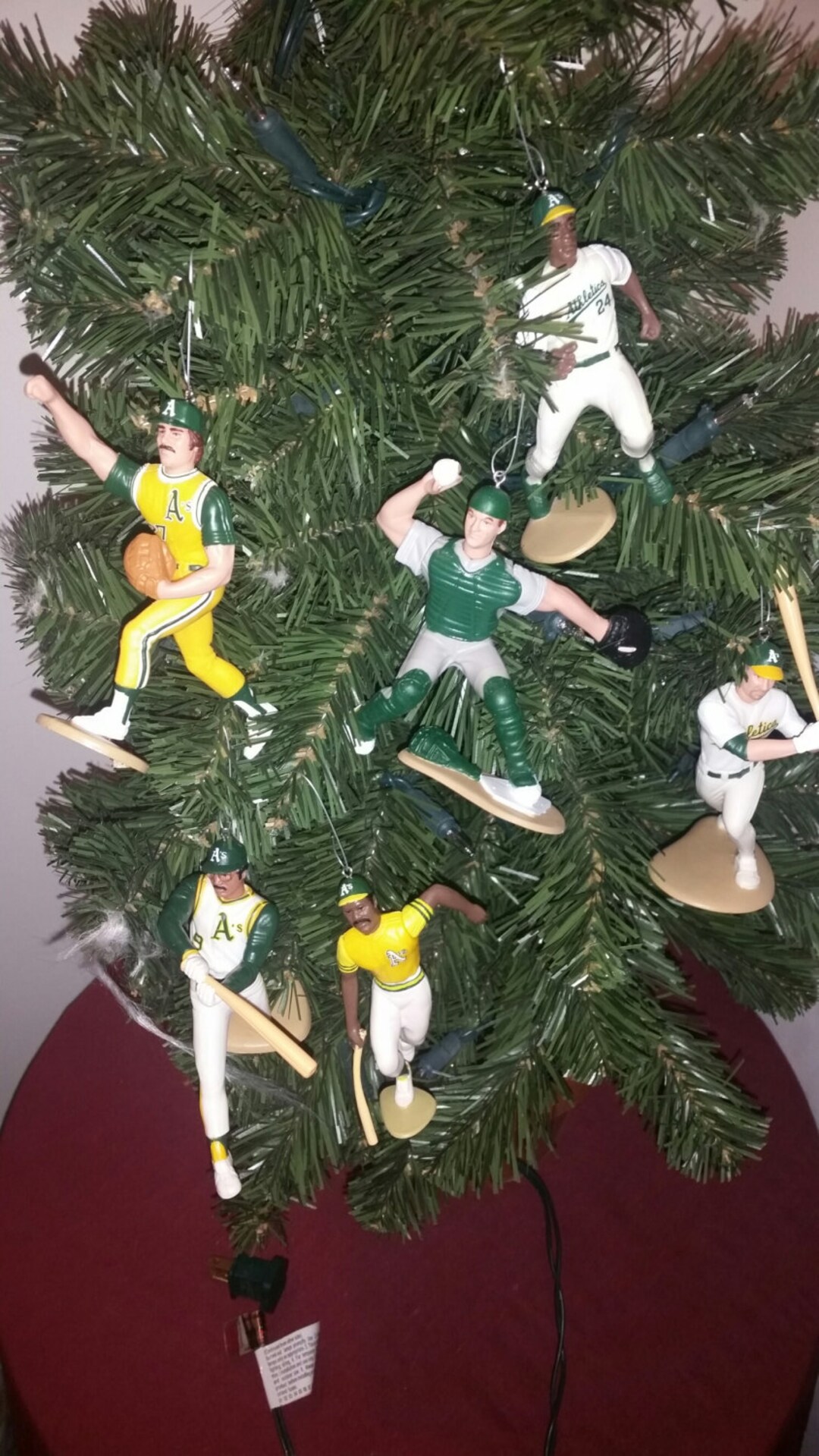 Oakland Athletics A's Baseball Christmas Ornament: Reggie Jackson ...