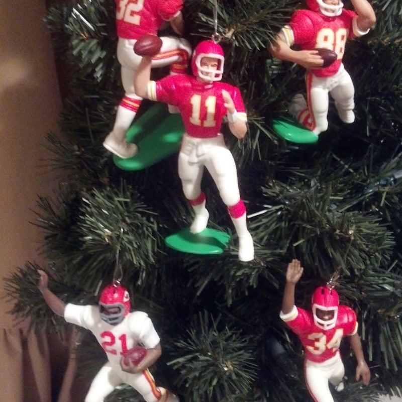 Kansas City Chiefs Christmas Ornament - Etsy