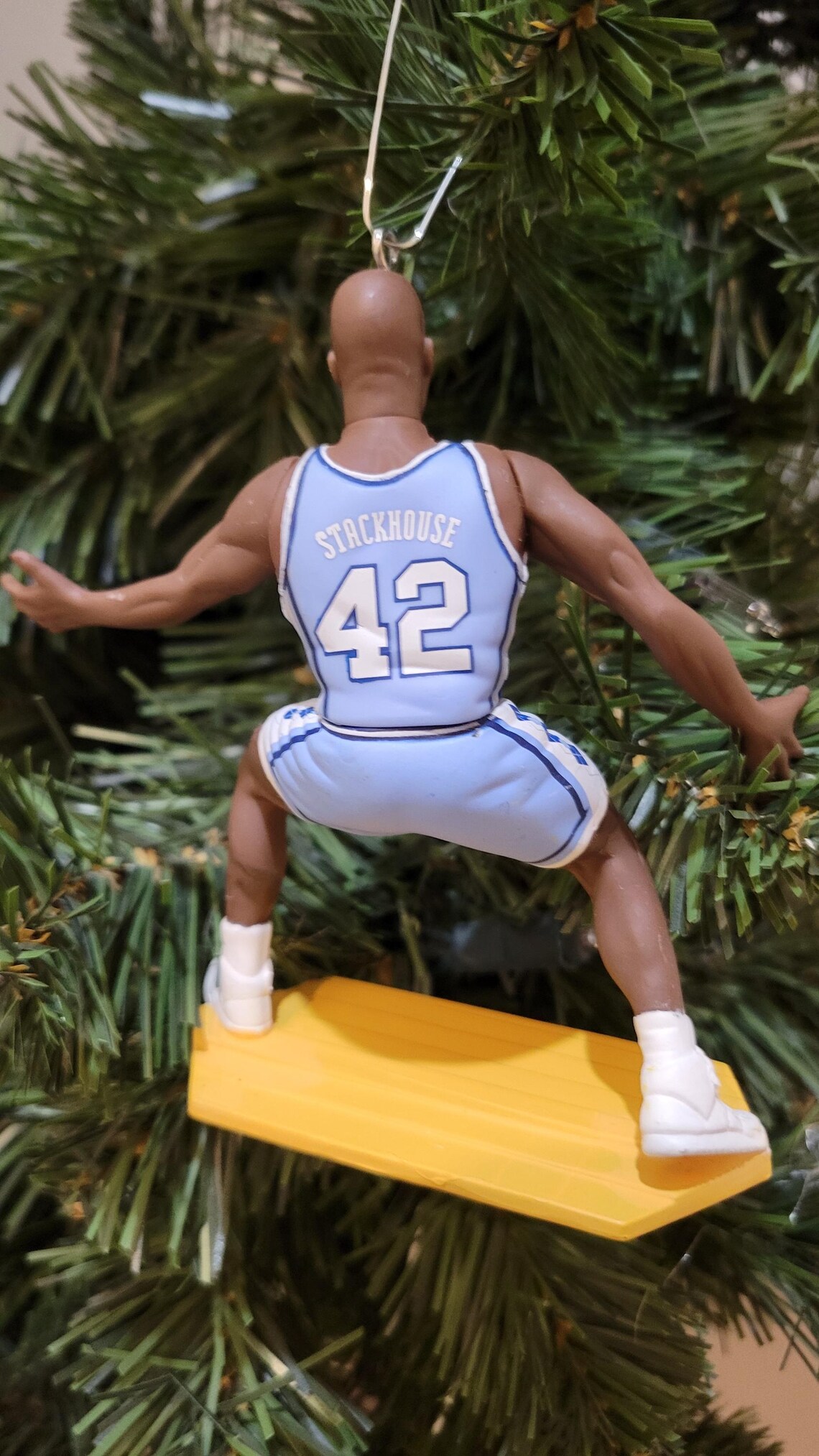 Jerry Stackhouse James Worthy North Carolina Tar Heels SEE DESCRIPTION ...