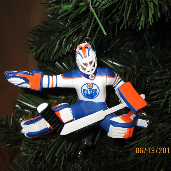Edmonton Oilers Christmas Ornaments - Etsy