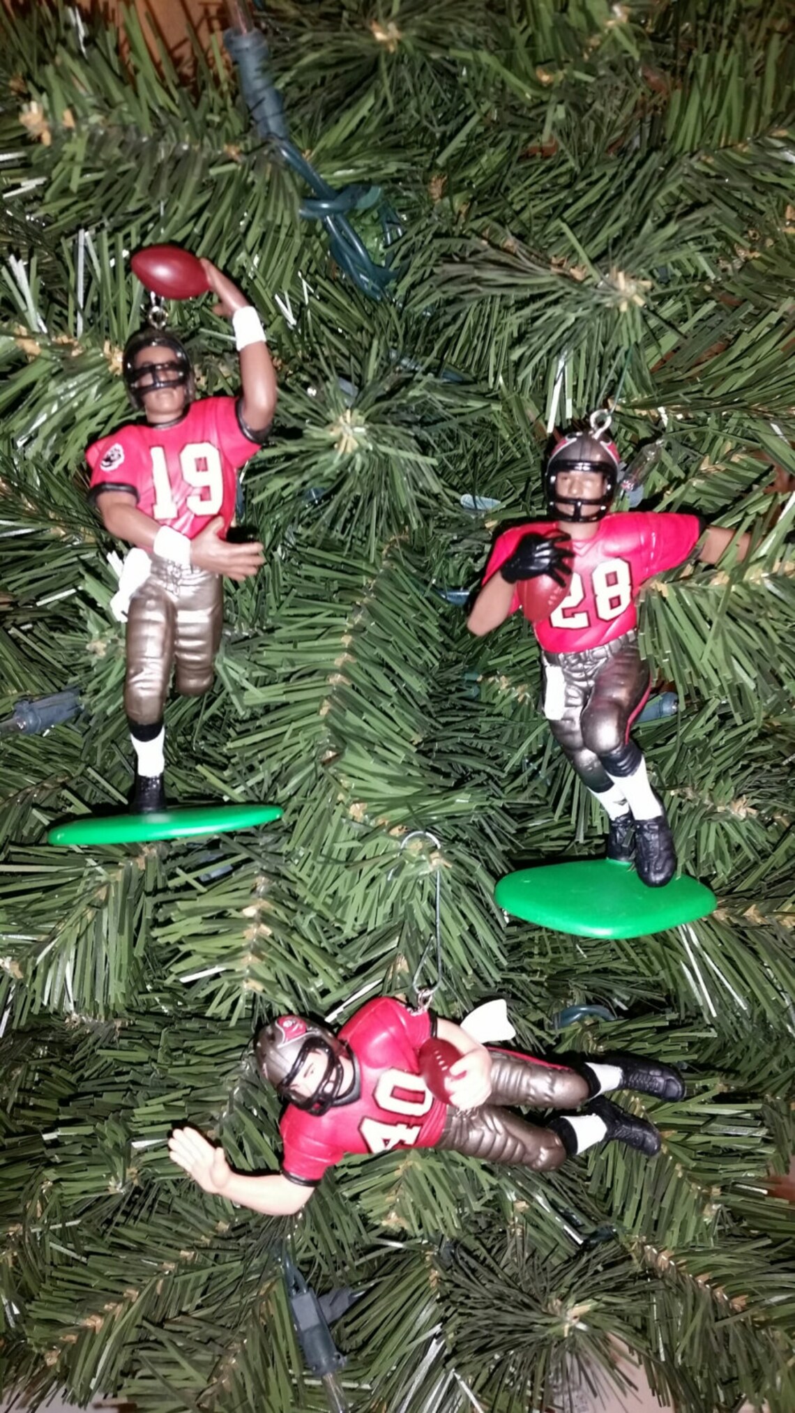 Tampa Bay Buccaneers Christmas Ornament: Sapp, Hickerson, Derek Brooks ...
