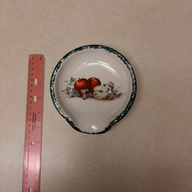 Apple Spoon Rest - Etsy