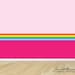Rainbow Wall Border, Rainbow Wall Border Removable Fabric Wall Decal ...