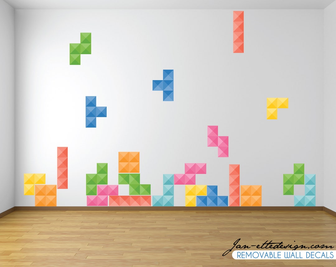 Gaming Wall Decor,removable Fabric Wall Decals,colorful Video Game ...