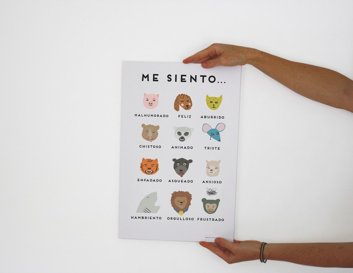 Feelings Poster - Etsy