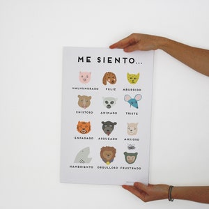 Feelings Poster - Etsy