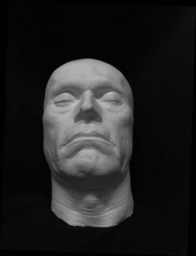 WILLEM DAFOE Made to Order Life Mask Cast Lifemask Lifecast - Etsy