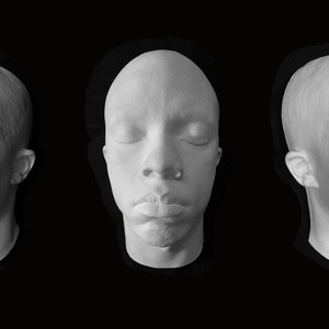 Life Mask CHADWICK BOSEMAN Plastic Reinforced Resin Life Cast Lifecast ...