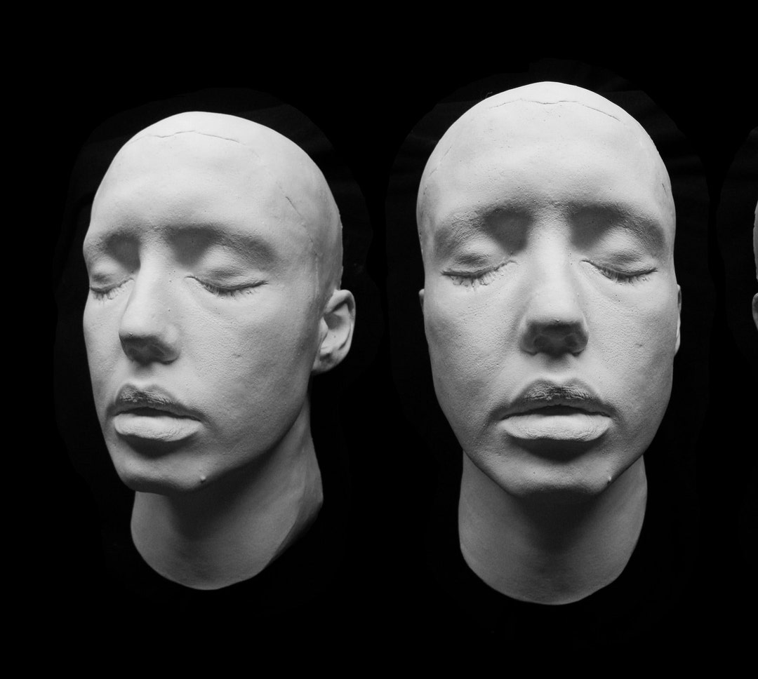 Jessica Alba Made to Order Life Mask Cast Lifecast Lifemask White ...