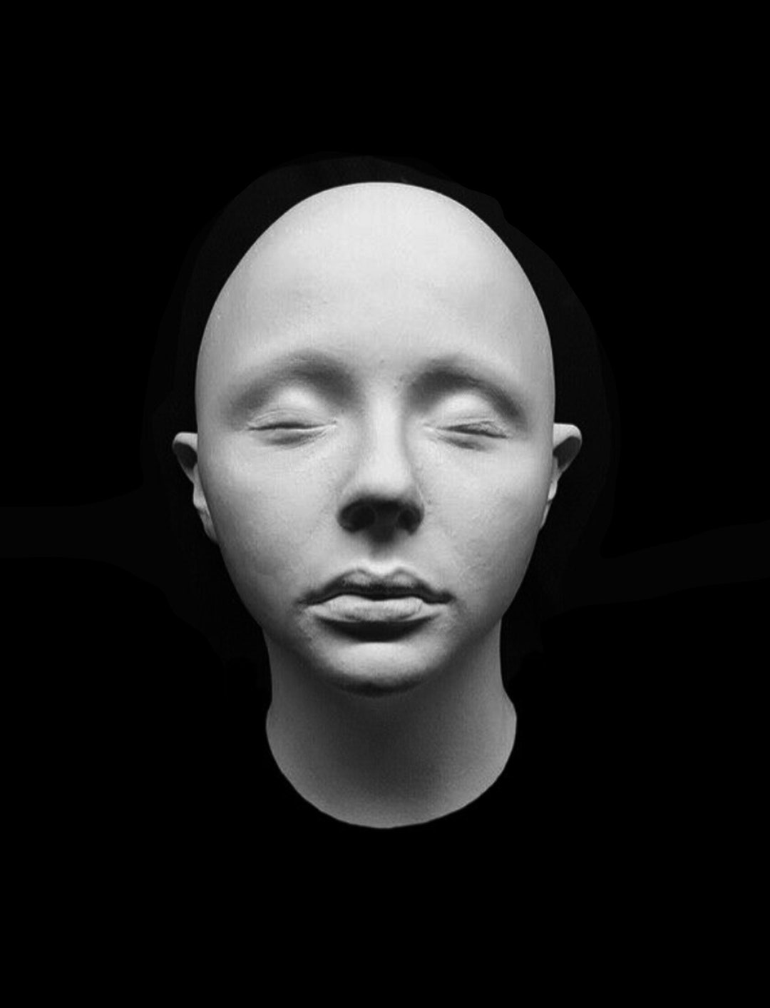 LIFE MASK Chloe Grace Moretz Made to Order Lifecast Plastic Resin Face ...
