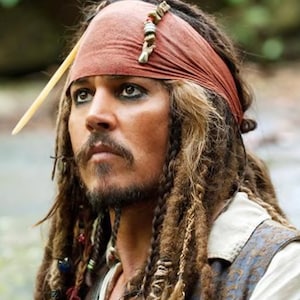 JOHNNY DEPP Made to Order Actor Plastic White Resin Life Mask | Etsy