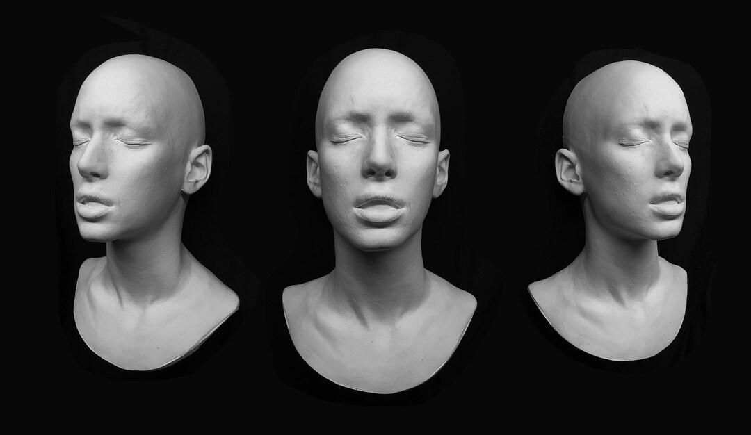 LIFE MASK Wynona Ryder Plastic Life Cast Prosthetic Special Effects ...