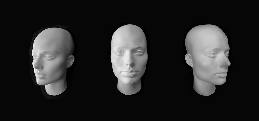 MARGOT ROBBIE Plastic Barbie Life Mask Lifecast Life Size Wall Display ...