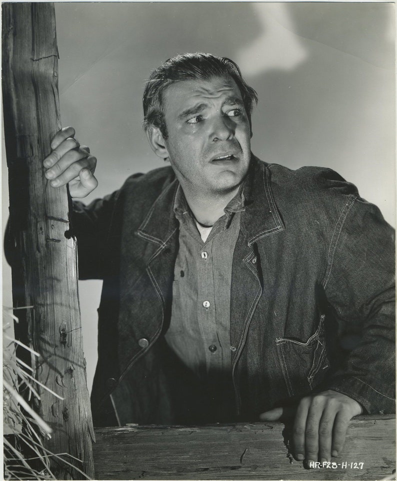 LON CHANEY JR Plastic life mask Wolfman Frankenstein Lenny | Etsy