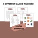 Thanksgiving Game Printable Bundle - Etsy