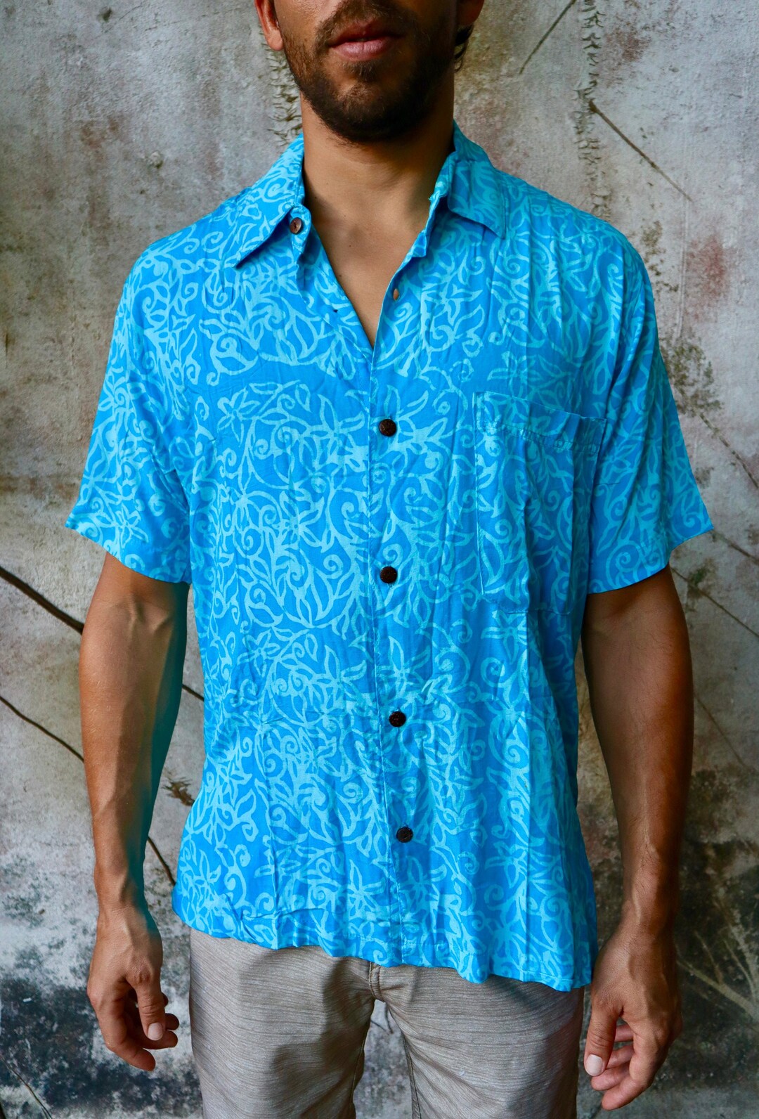 Men's Isla Button Up - Etsy