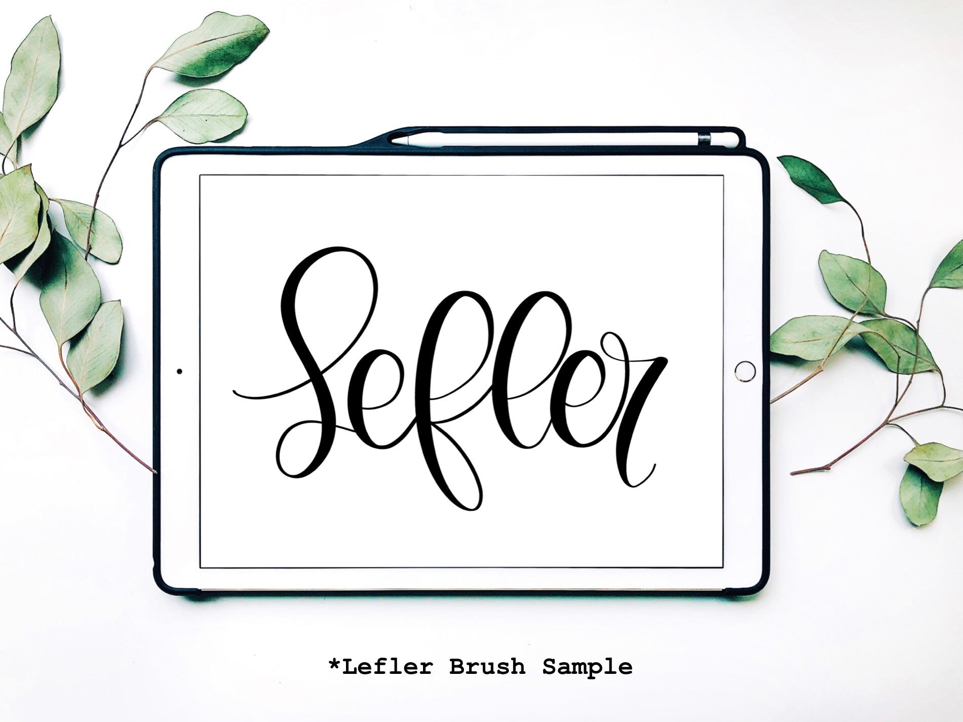 Bespoke_Stokes Signature Calligraphy Procreate Brush Pack & | Etsy