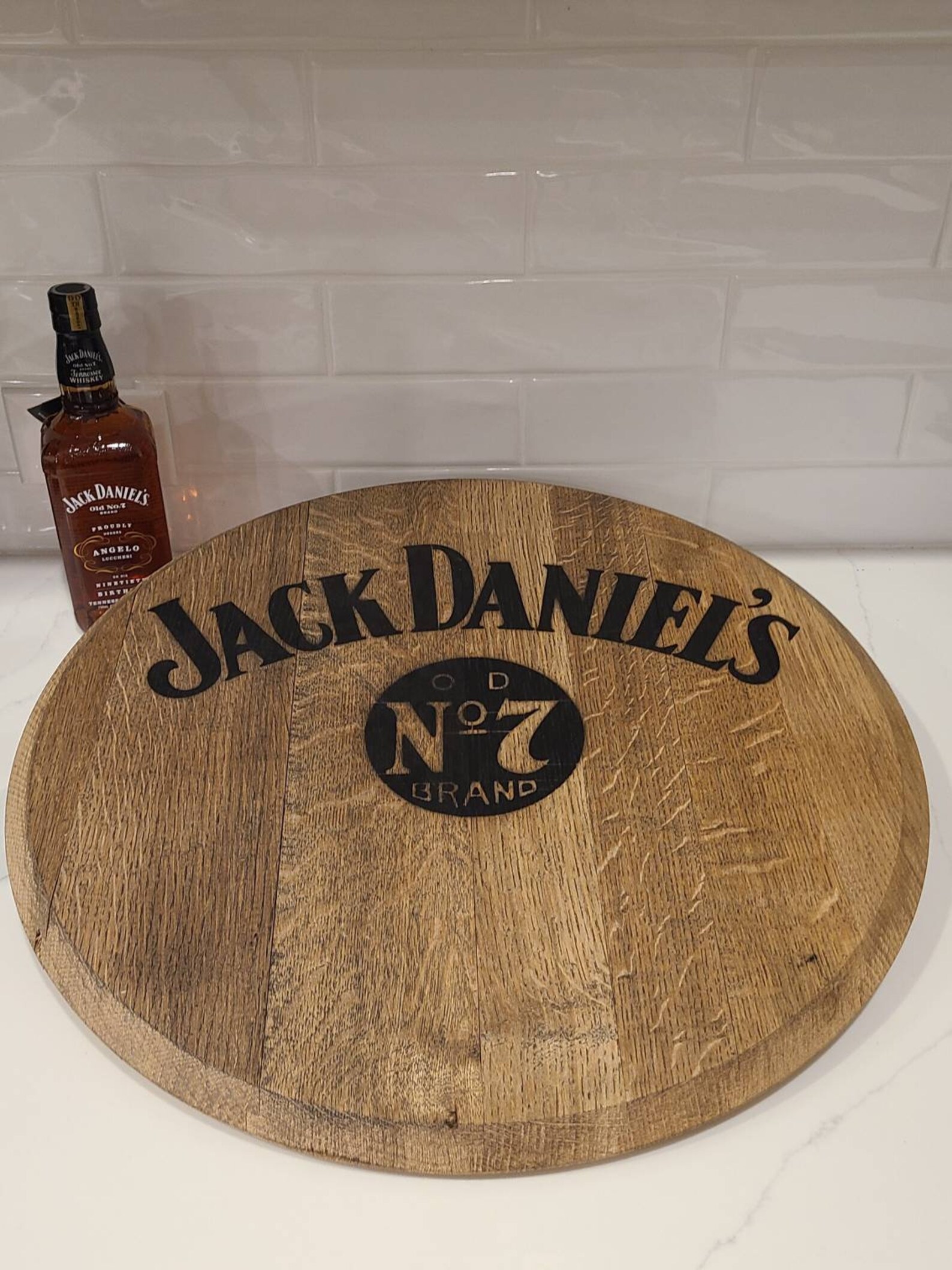 Jack Daniels Tennessee Whiskey Barrel Top - Etsy