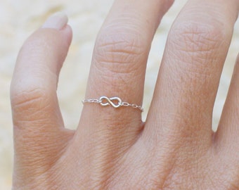 Simple Infinity Ring | Etsy