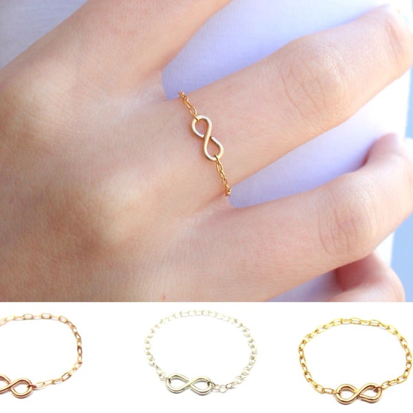 Infinity Ring - Etsy