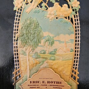 Rare Australian Antique Advertising Ephemera, Embossed Painted ...