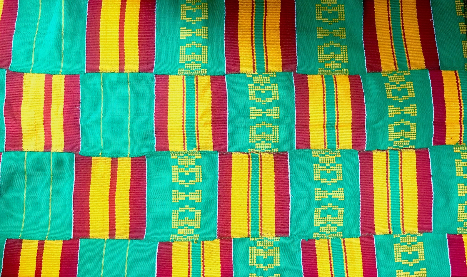 Traditional Hand Woven Ashanti Kente Cloth (various Sizes) - Etsy
