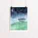 PRINT Nearly Home Trees Cornwall Print A4/A3 Coming Home Trees, Magical ...