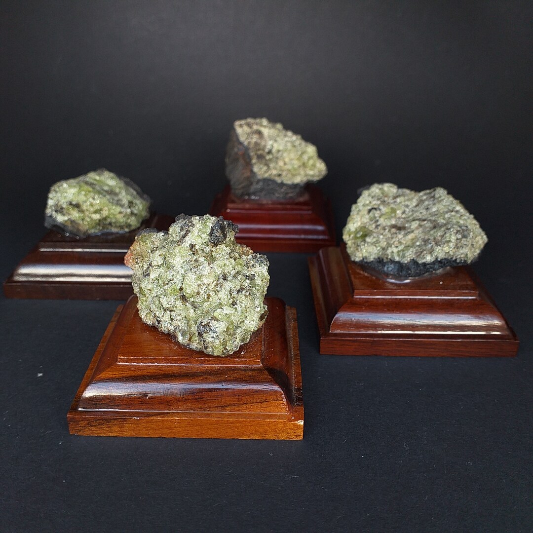 Peridot Stone Olivine Volcanic Bomb Lanzarote Mineral Specimen in ...