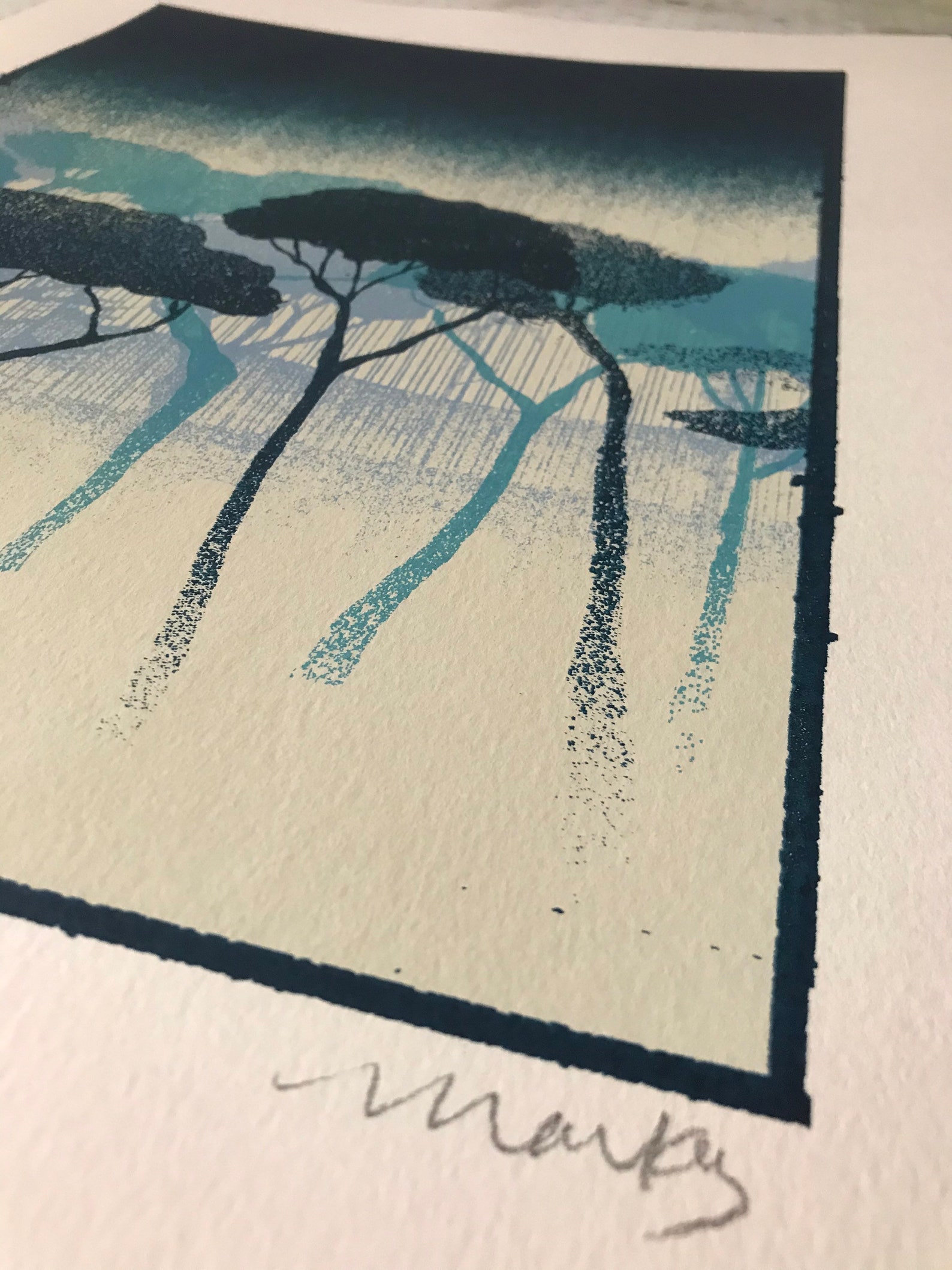 Strangers Limited Edition Silk Screen Print by Jon Mackay | Etsy