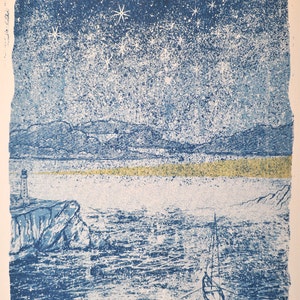 This is the Sea - Screenprint - Etsy