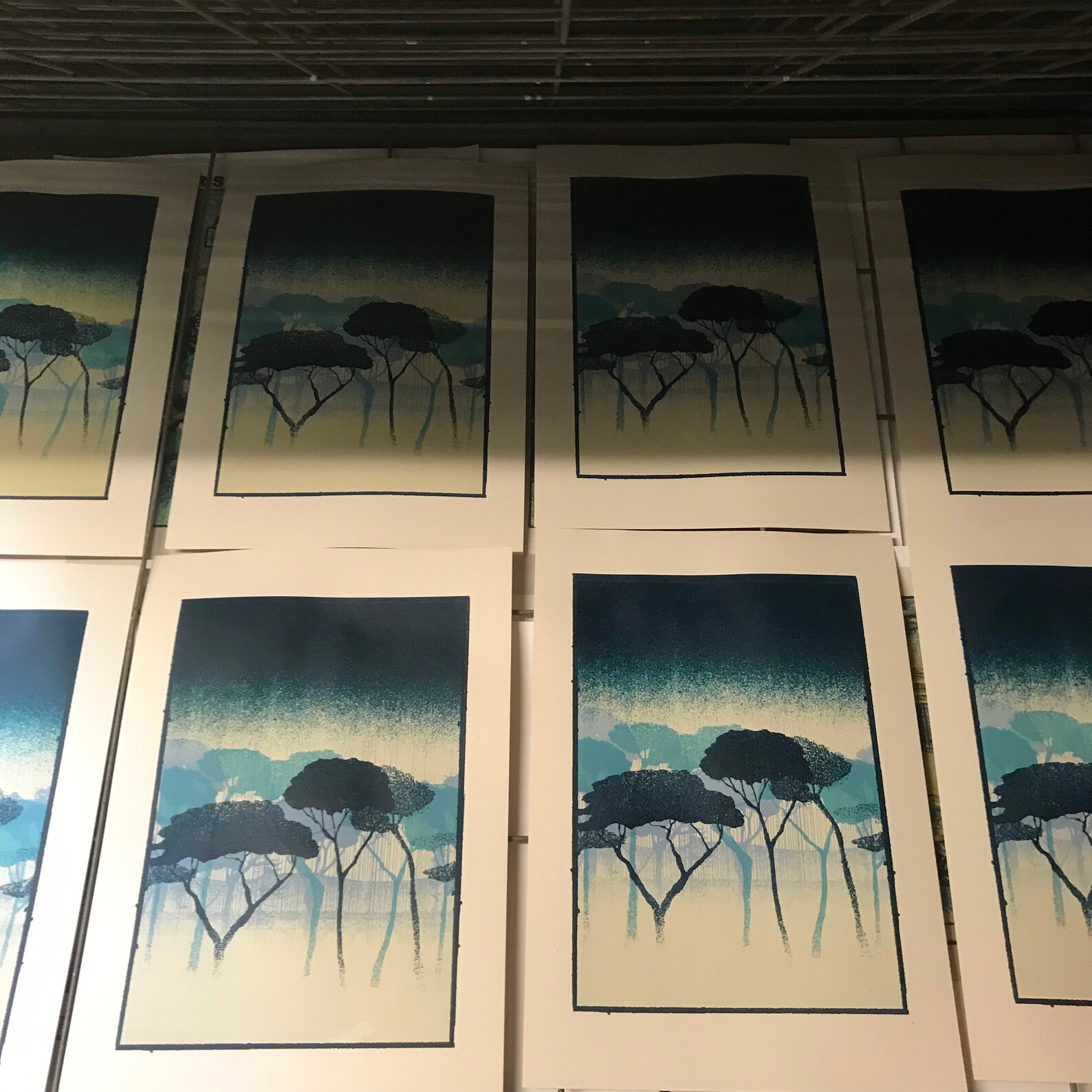 Strangers Limited Edition Silk Screen Print by Jon Mackay | Etsy