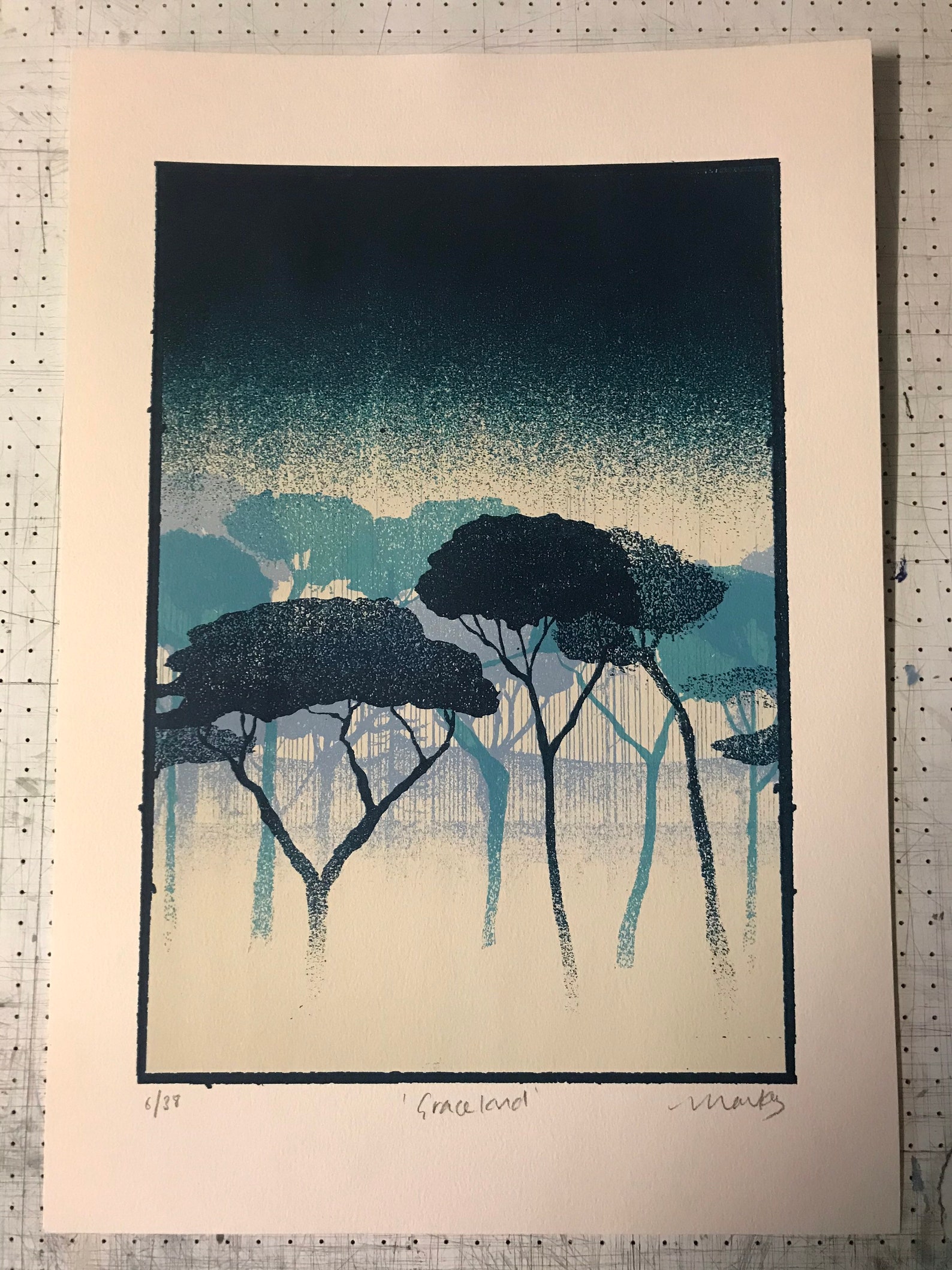 Strangers Limited Edition Silk Screen Print by Jon Mackay | Etsy