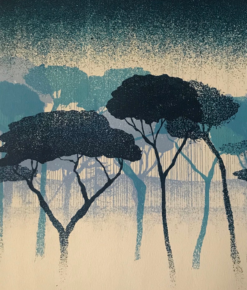 Strangers Limited Edition Silk Screen Print by Jon Mackay | Etsy